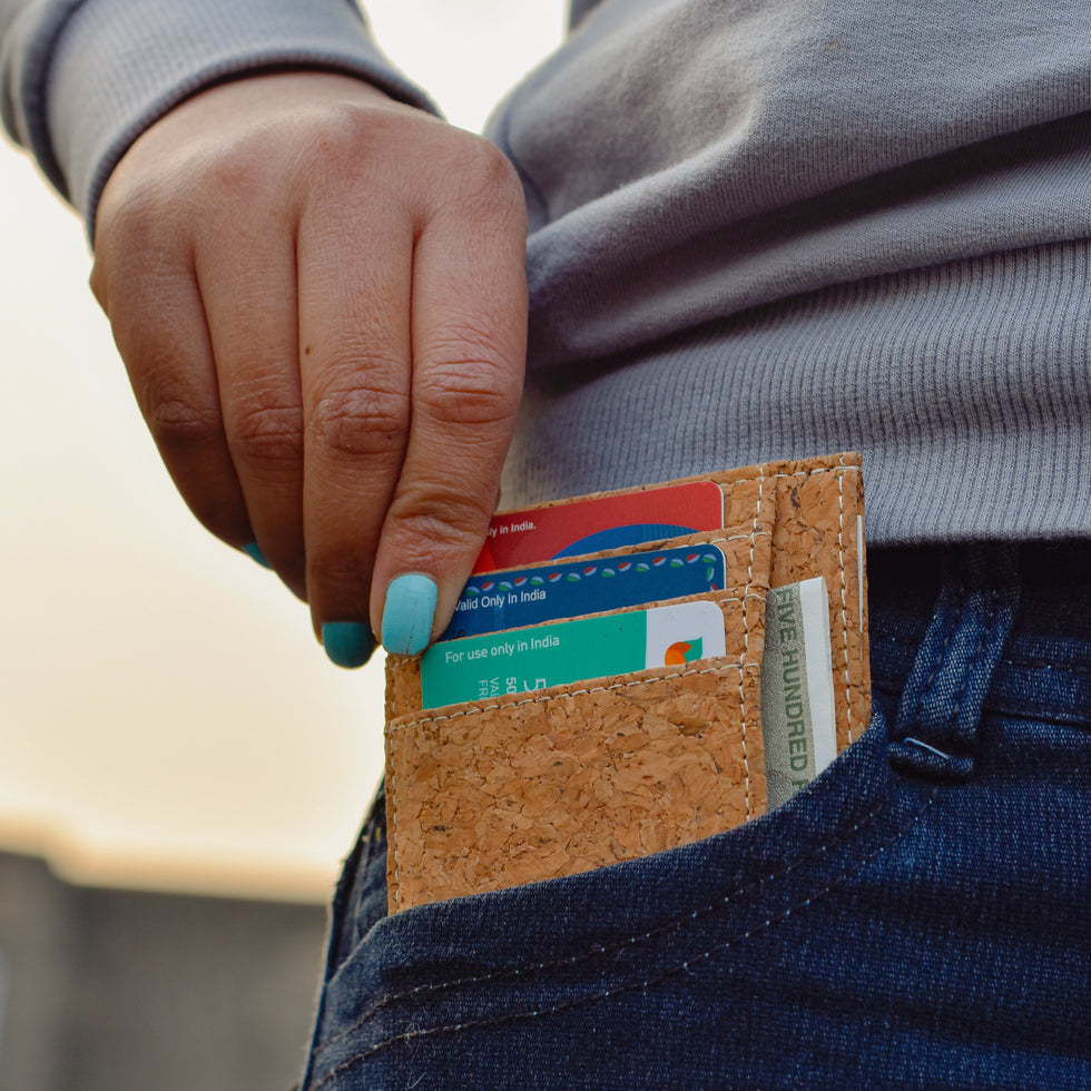 Dodo Cork Wallet - Unique Slim Wallet & Card Case for Men and Women ...