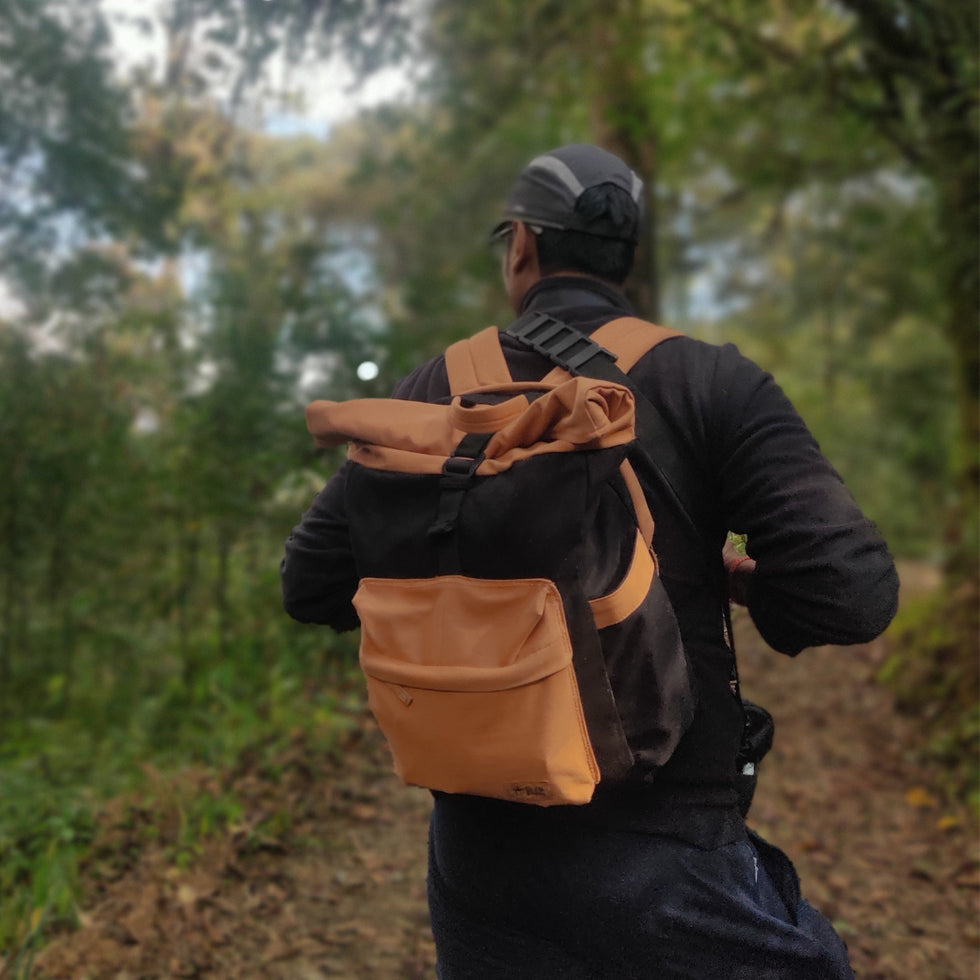 Armadillo Backpack - Water Resistant Canvas Flaptop Travel Backpack – Clan Earth