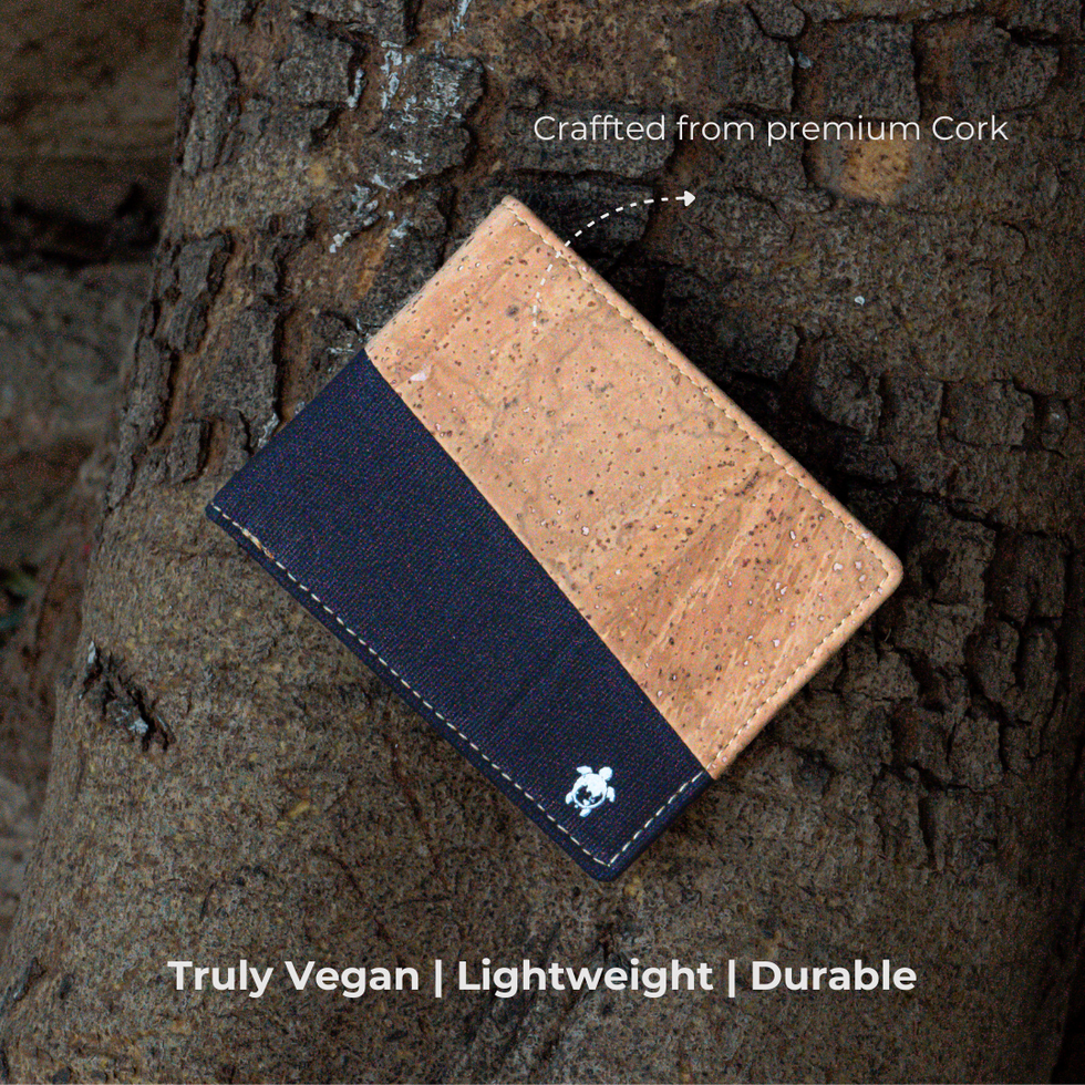 Kakapo Cork & Canvas Bifold Wallet – Clan Earth